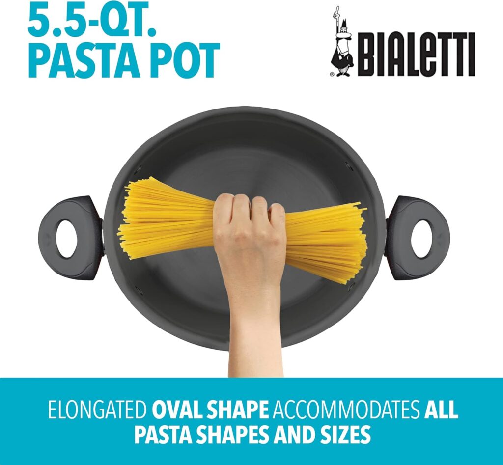 Bialetti pasta pot | Official site | Aluminum with strainer lid